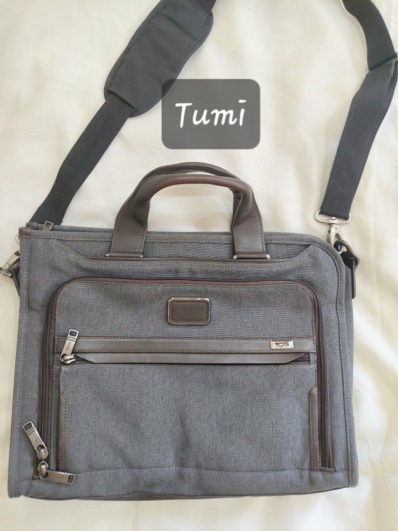 Tumi laptop bag, Men's Fashion, Bags, Briefcases on Carousell