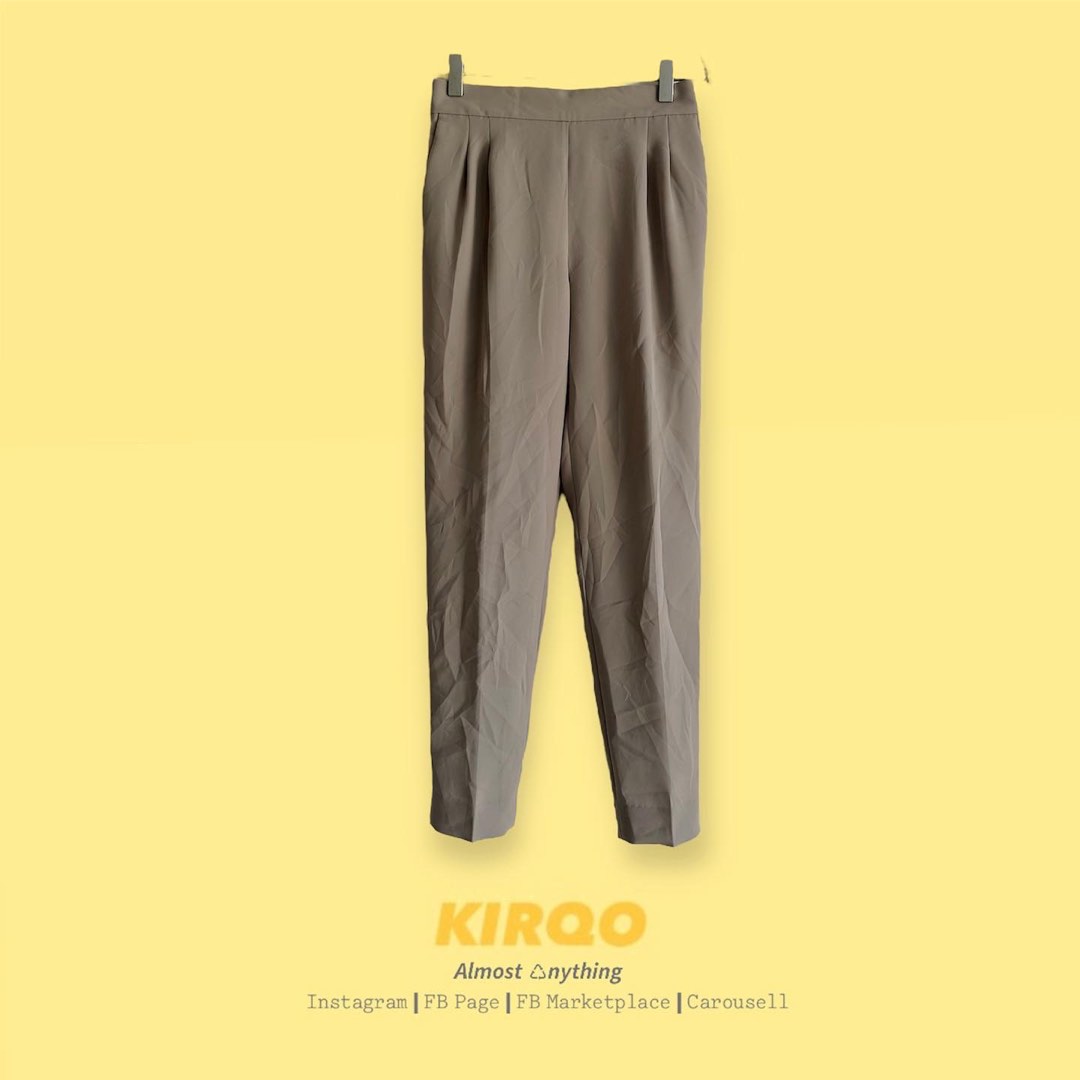 UNITED ARROWS GARTERIZED TROUSER PANTS | Women’s, Women's Fashion ...