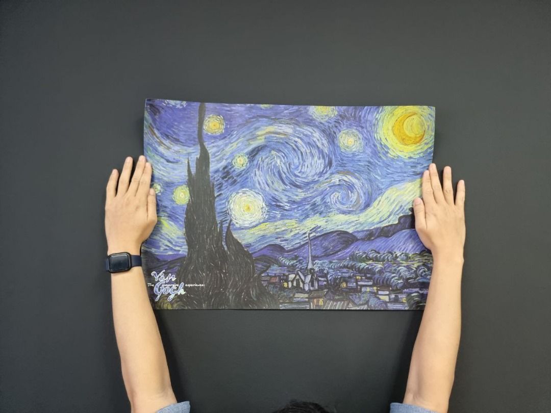 Van Gogh Starry Night The Immersive Experience Poster, Hobbies & Toys ...