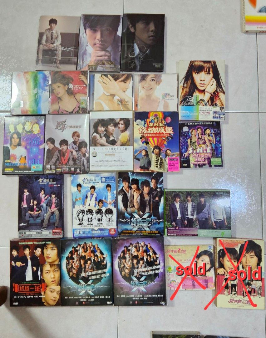 Various CDs and concert vcd/dvd, Hobbies & Toys, Music & Media, CDs & DVDs on Carousell