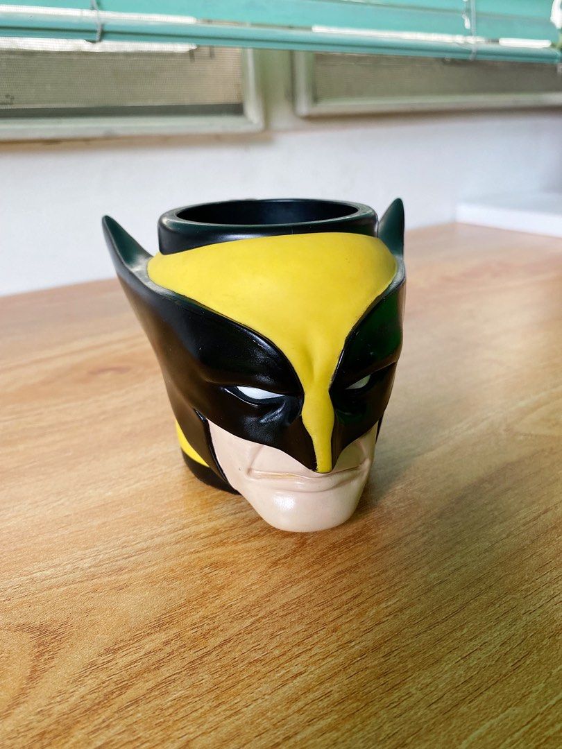 (Vintage) 1996 Wolverine - X-Men - Marvel Comics - 3D Figural Face Mug ...