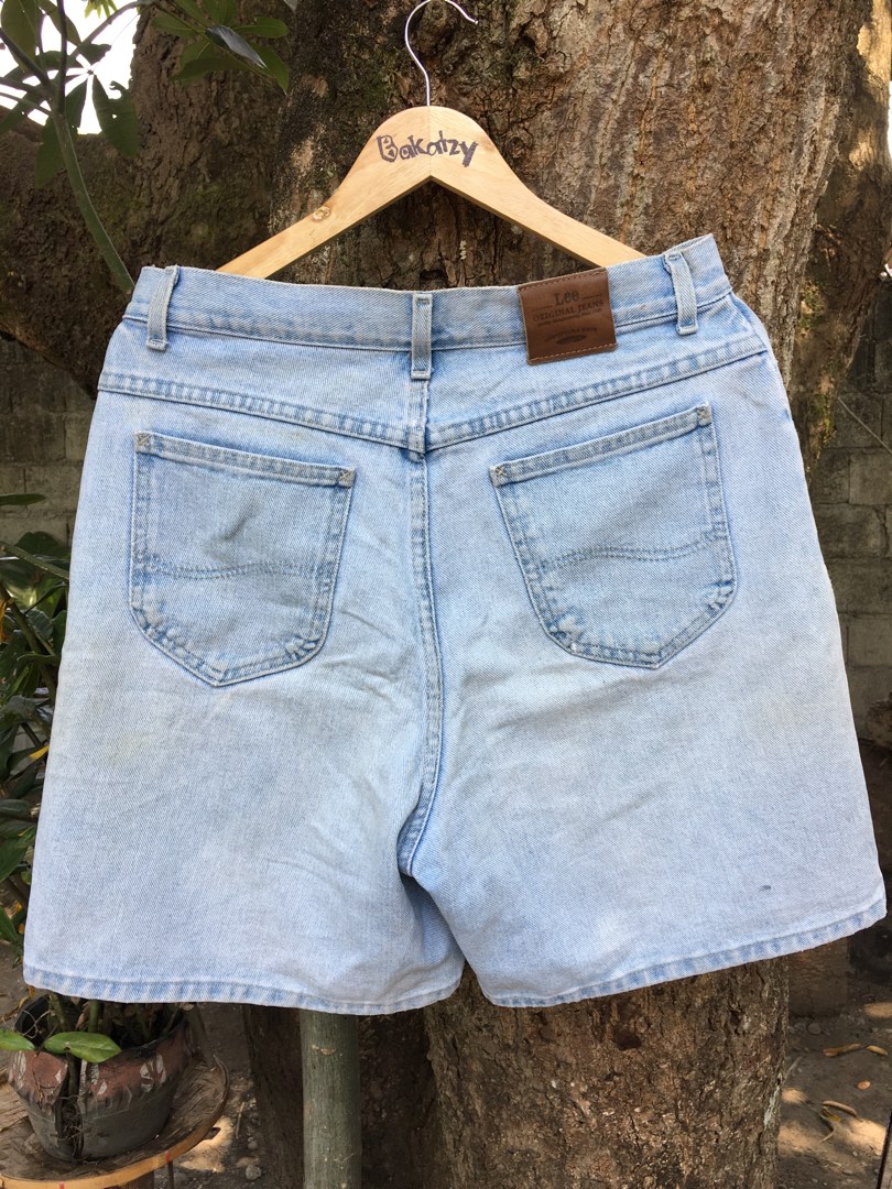 vintage lee jorts short, Men's Fashion, Bottoms, Shorts on Carousell