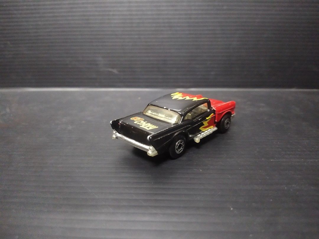 VIntage MATCHBOX '57 CHEVY 1979 BLACK & RED MADE 1979, Hobbies & Toys ...