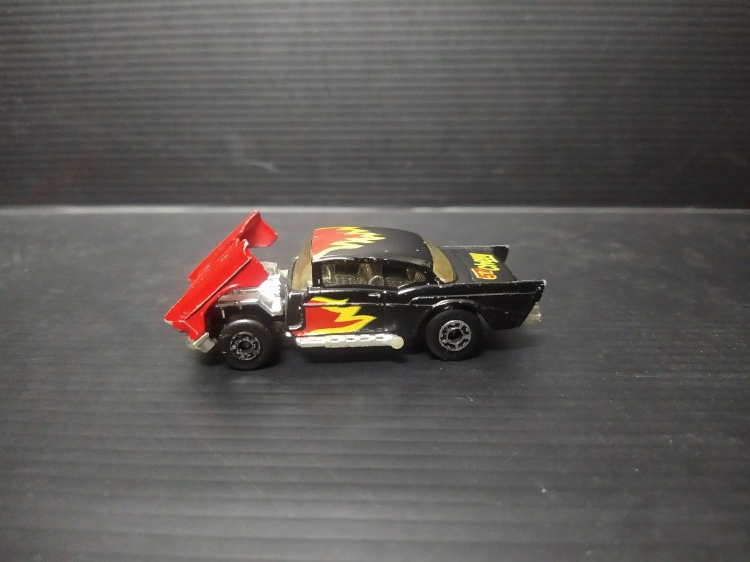 VIntage MATCHBOX '57 CHEVY 1979 BLACK & RED MADE 1979, Hobbies & Toys ...