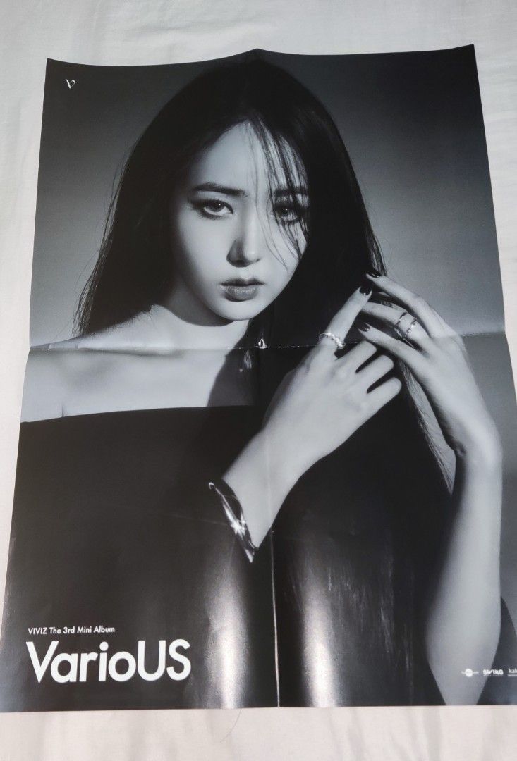 VIVIZ Various Folded Poster ( Eunha & Sinb ), Hobbies & Toys ...