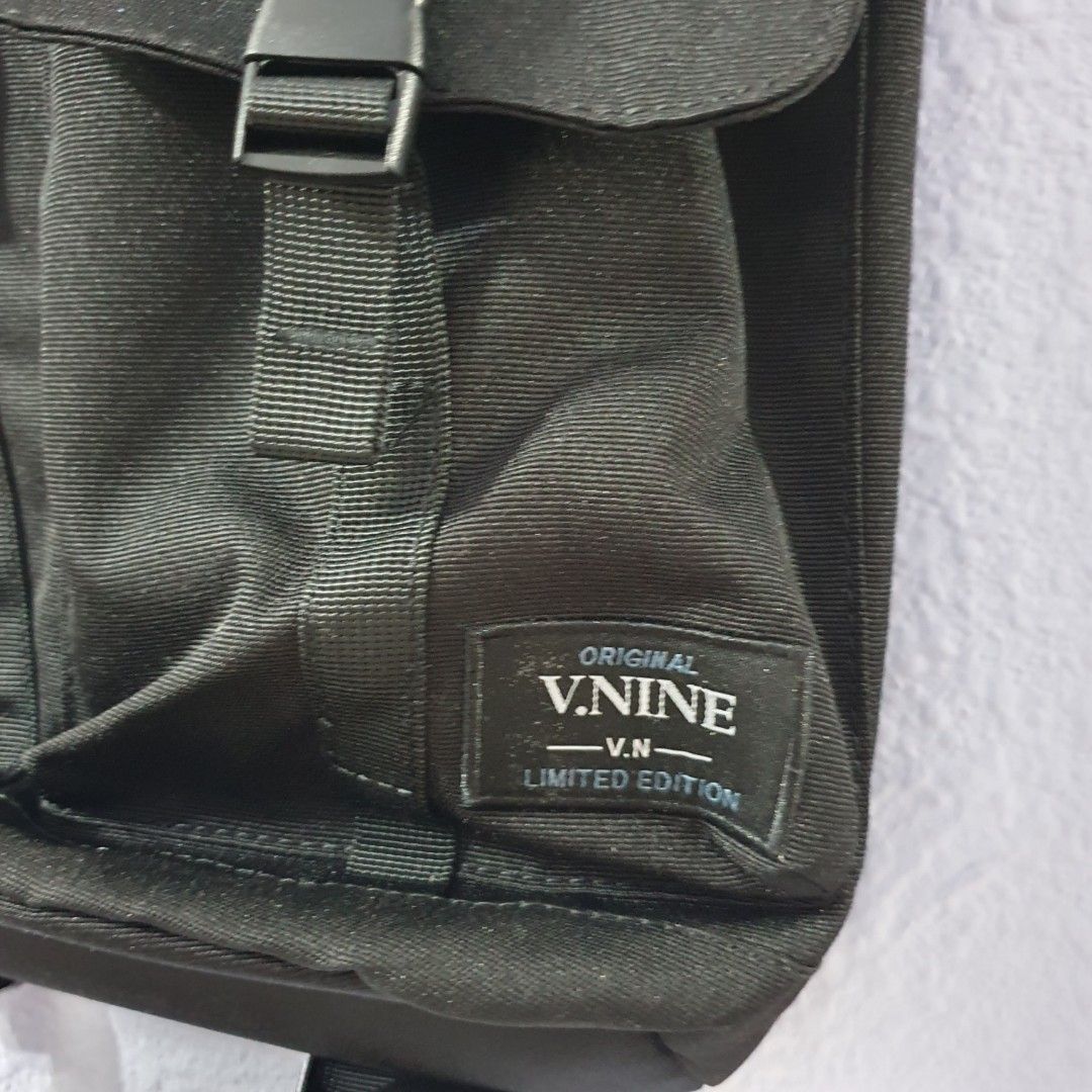 V.NINE Limited Edition Backpack Laptop Book Bag BNIP, Men's Fashion ...