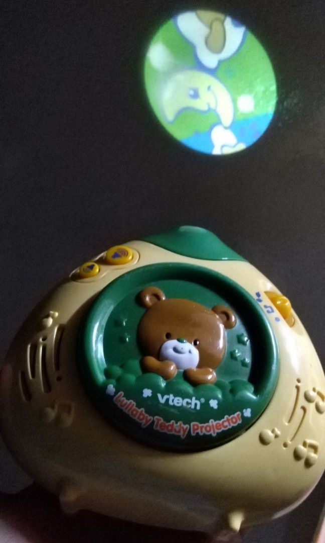 Vtech lullaby tedyy projector twinkle little stars song, Babies & Kids ...