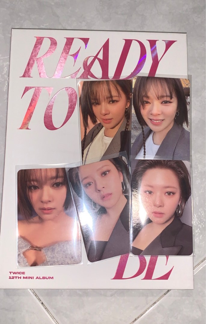 WTS TWICE ready to be jeongyeon photocards, Hobbies & Toys, Memorabilia & Collectibles, K-Wave ...