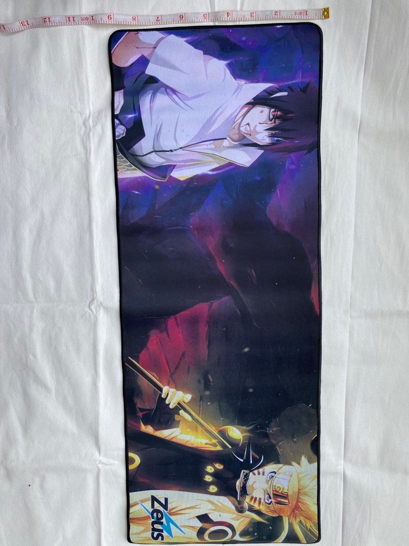 Zeus XL Naruto Sasuke Mouse Pad / Mouse Mat 23 Inches Extended Big ...