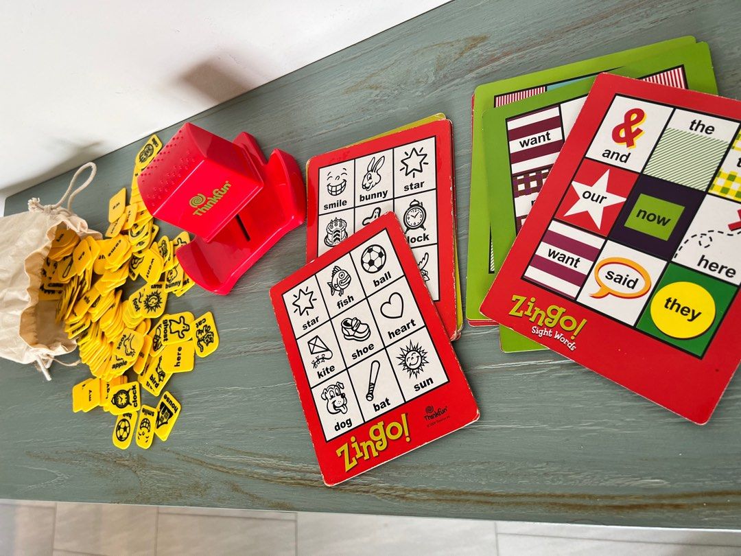 Zingo - Kids Bingo with Sight Words, Hobbies & Toys, Toys & Games on ...