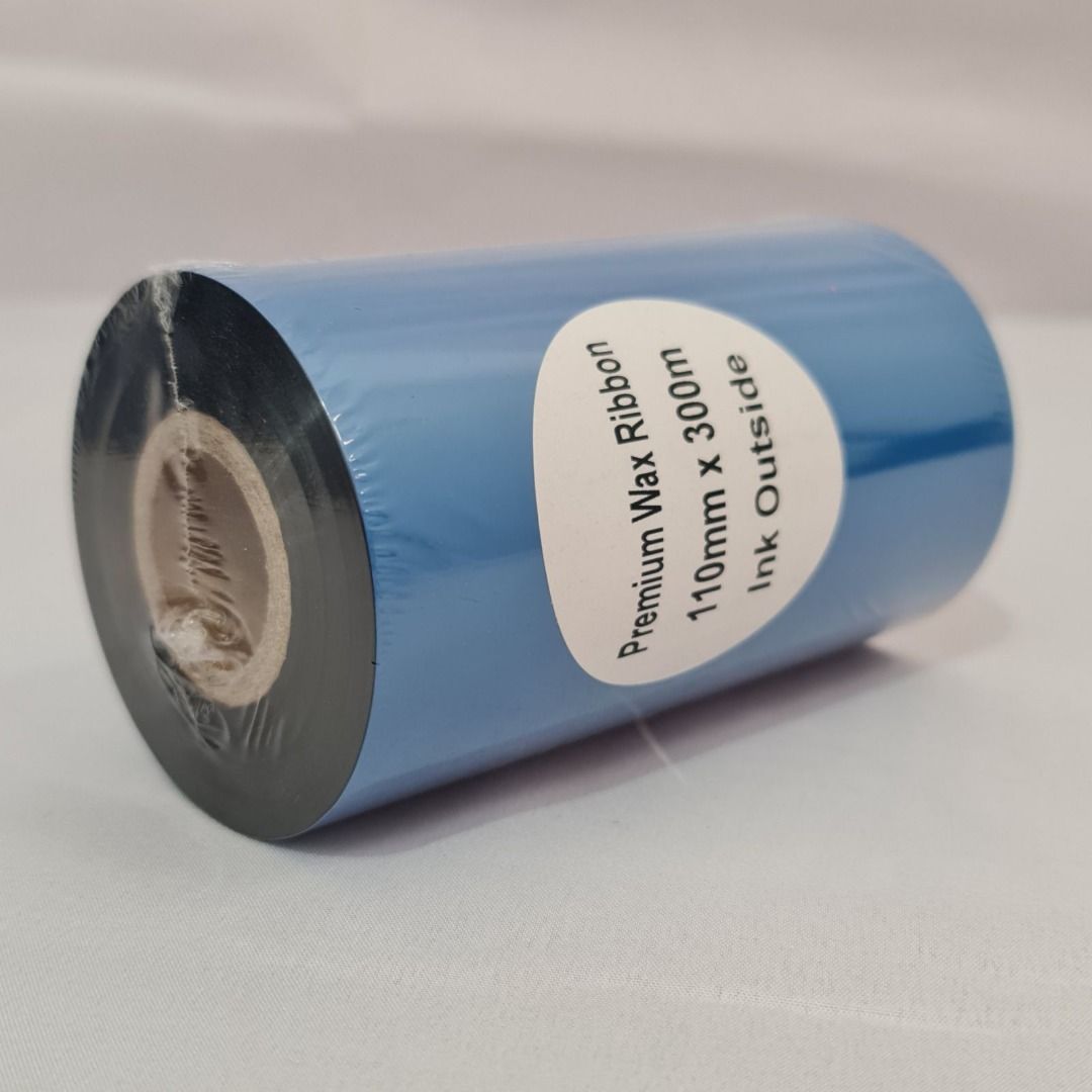 110"mm x 300M Premium Wax Barcode Ribbon, Computers & Tech, Printers ...