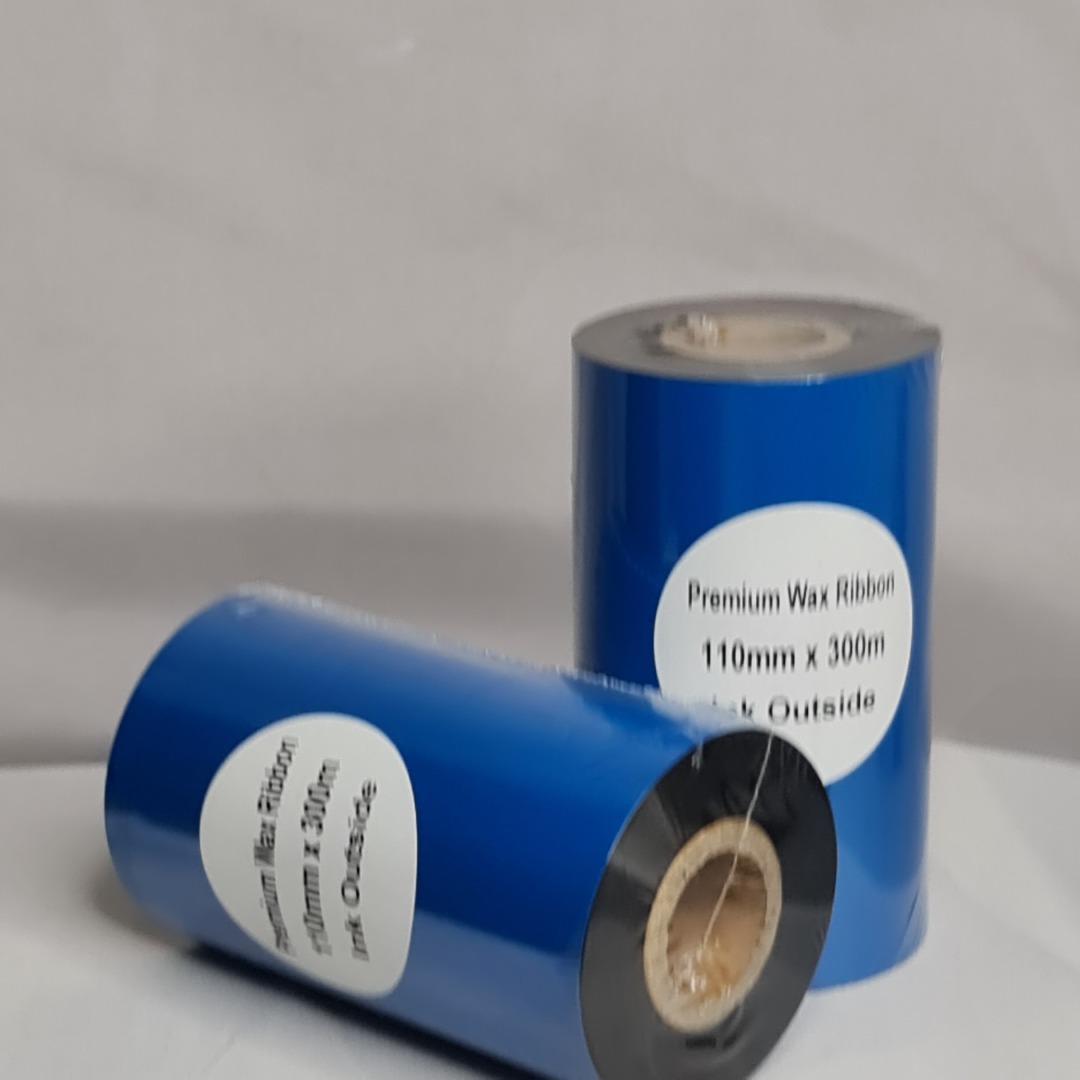 110"mm x 300M Premium Wax Barcode Ribbon, Computers & Tech, Printers ...