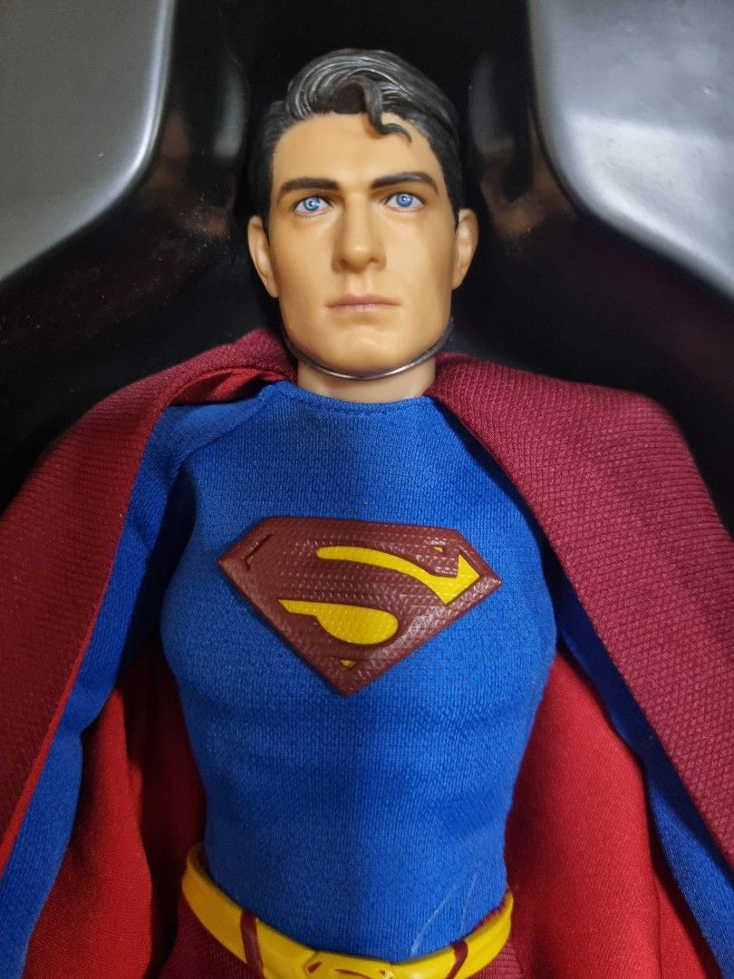 1/6 12" hot toys hottoys superman returns clark kent 2in1 version ...