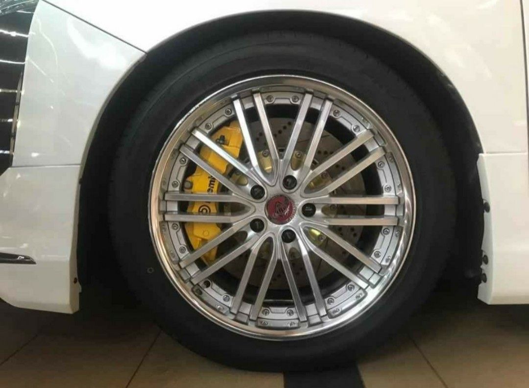 19" Authentic SSR 2 Piece Rims, Car Accessories, Tyres & Rims on Carousell