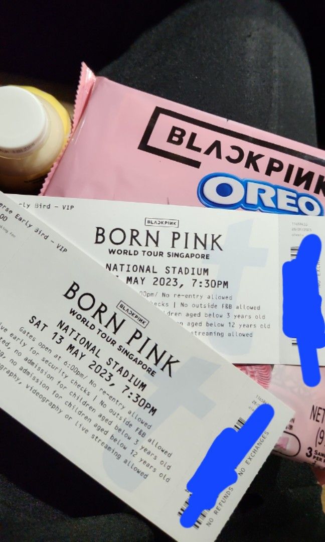 1x BLACKPINK VIP TICKET, Tickets & Vouchers, Event Tickets on Carousell