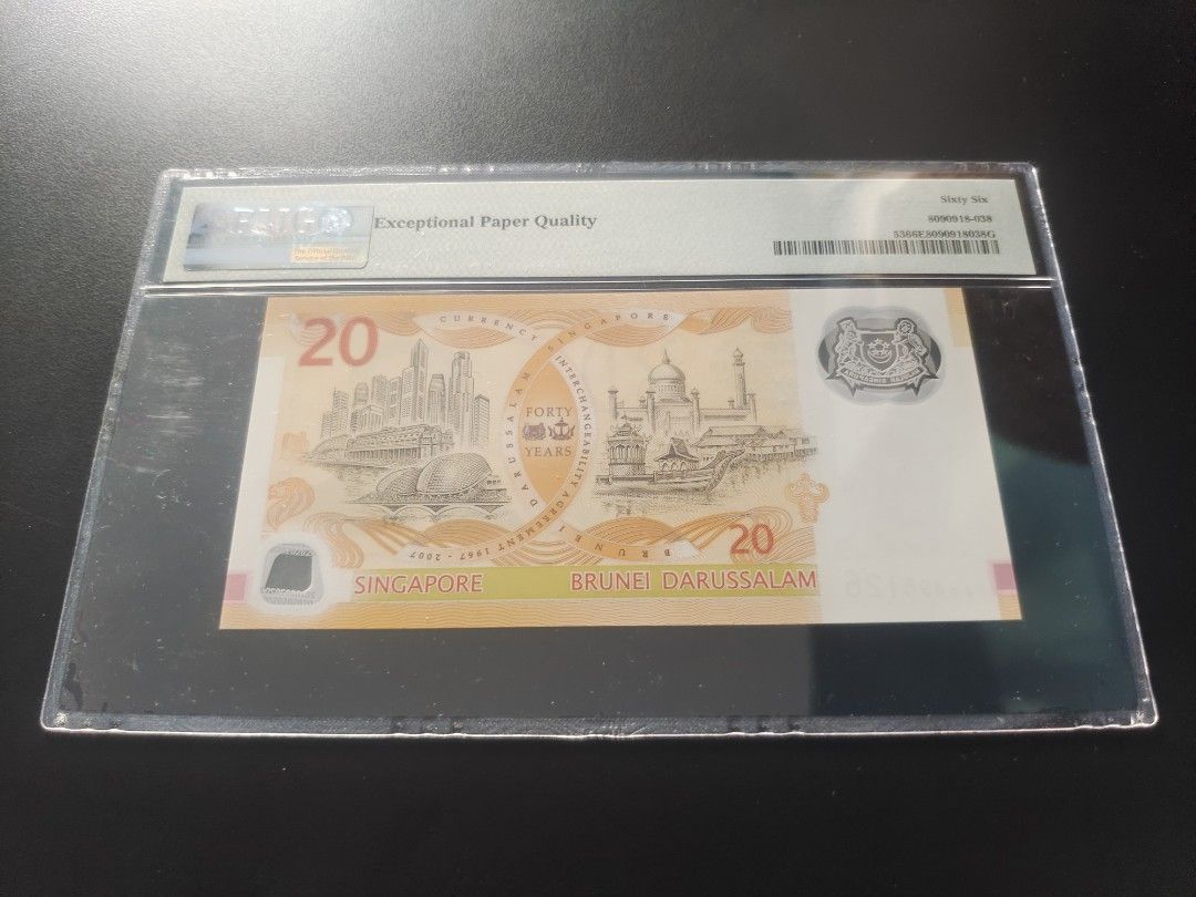 2007 Commemorative $20 Polymer 0AA note, Hobbies & Toys, Memorabilia & Collectibles, Currency on ...