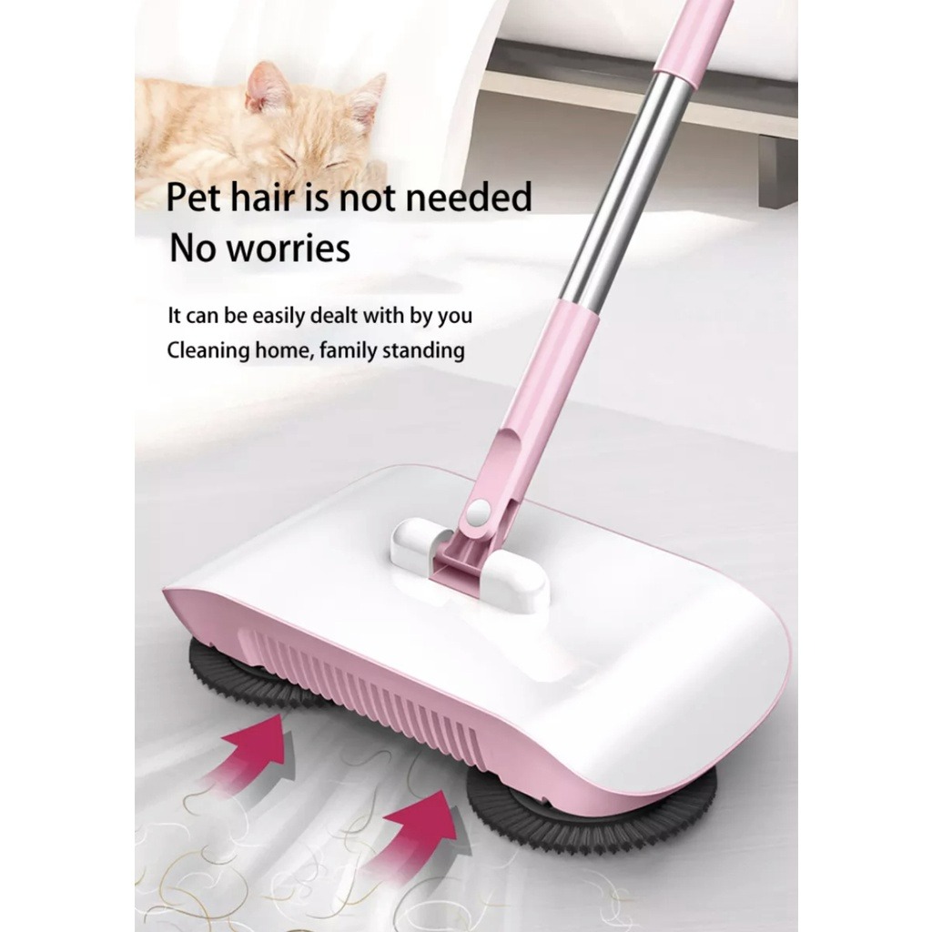 2 In 1 Cordless Sweeper and Mop 360 Degree, Furniture & Home Living ...