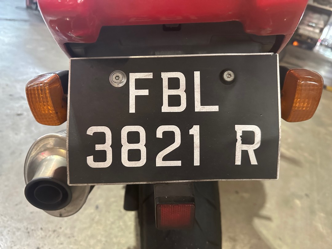 3821 NUMBER PLATE, Motorcycles, Motorcycle Accessories on Carousell