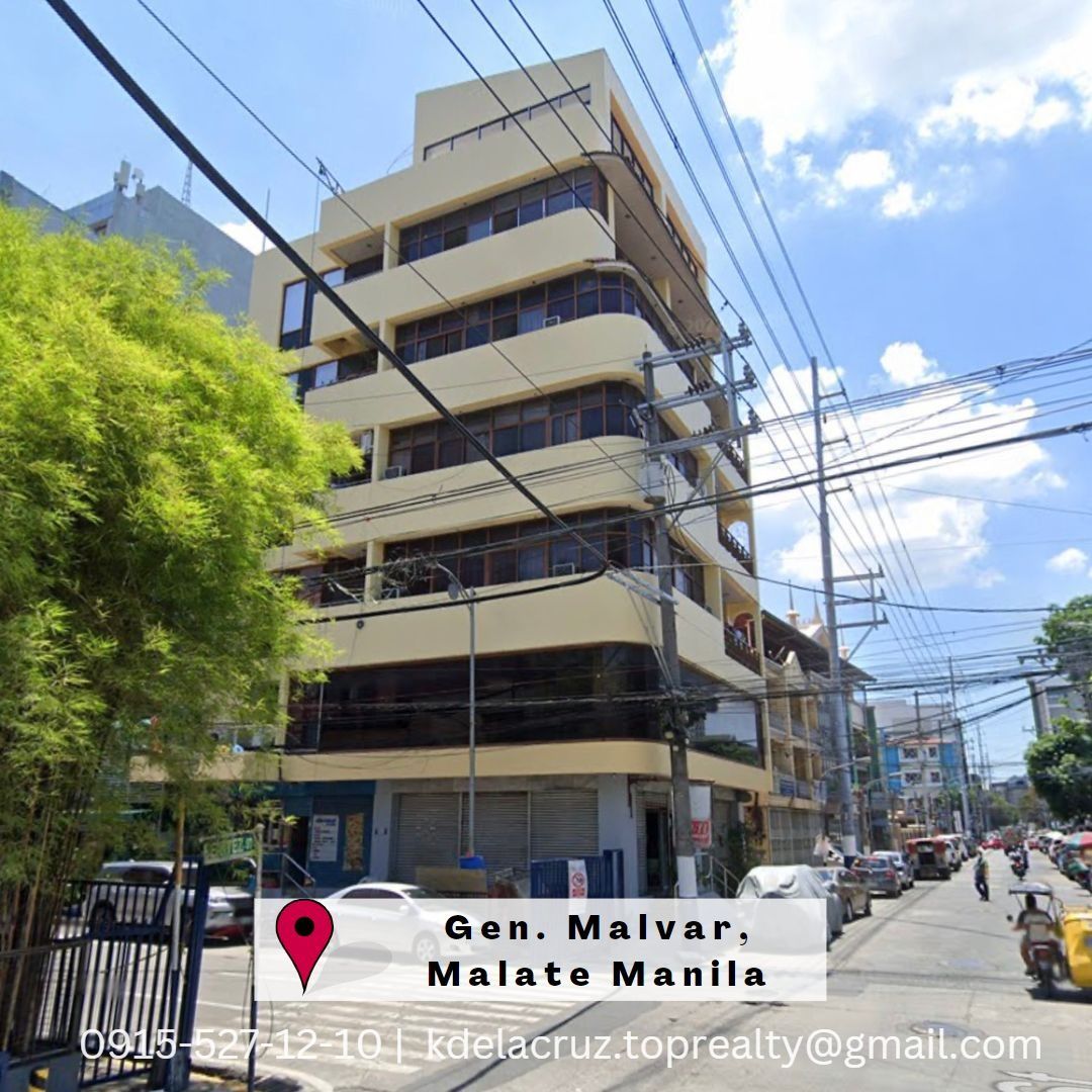 7 Storey Residential Building for Sale in General Malvar St. Malate Manila, Property, For Sale ...