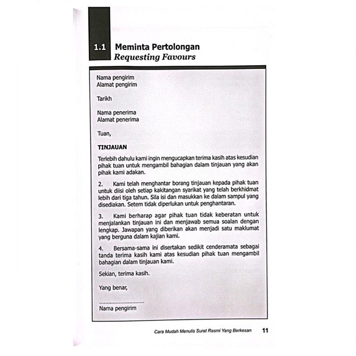 ( 88-24-310 ) Cara Mudah Menulis Surat Rasmi Yang Berkesan, Hobbies ...