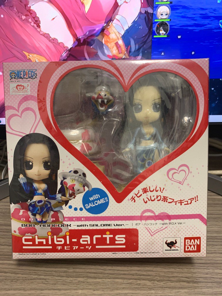 全新末開 海賊王 one piece chibi arts boa hancock 女帝 漢哥古七武海 藍衣o版蛇姬, 興趣及遊戲, 玩具 ...