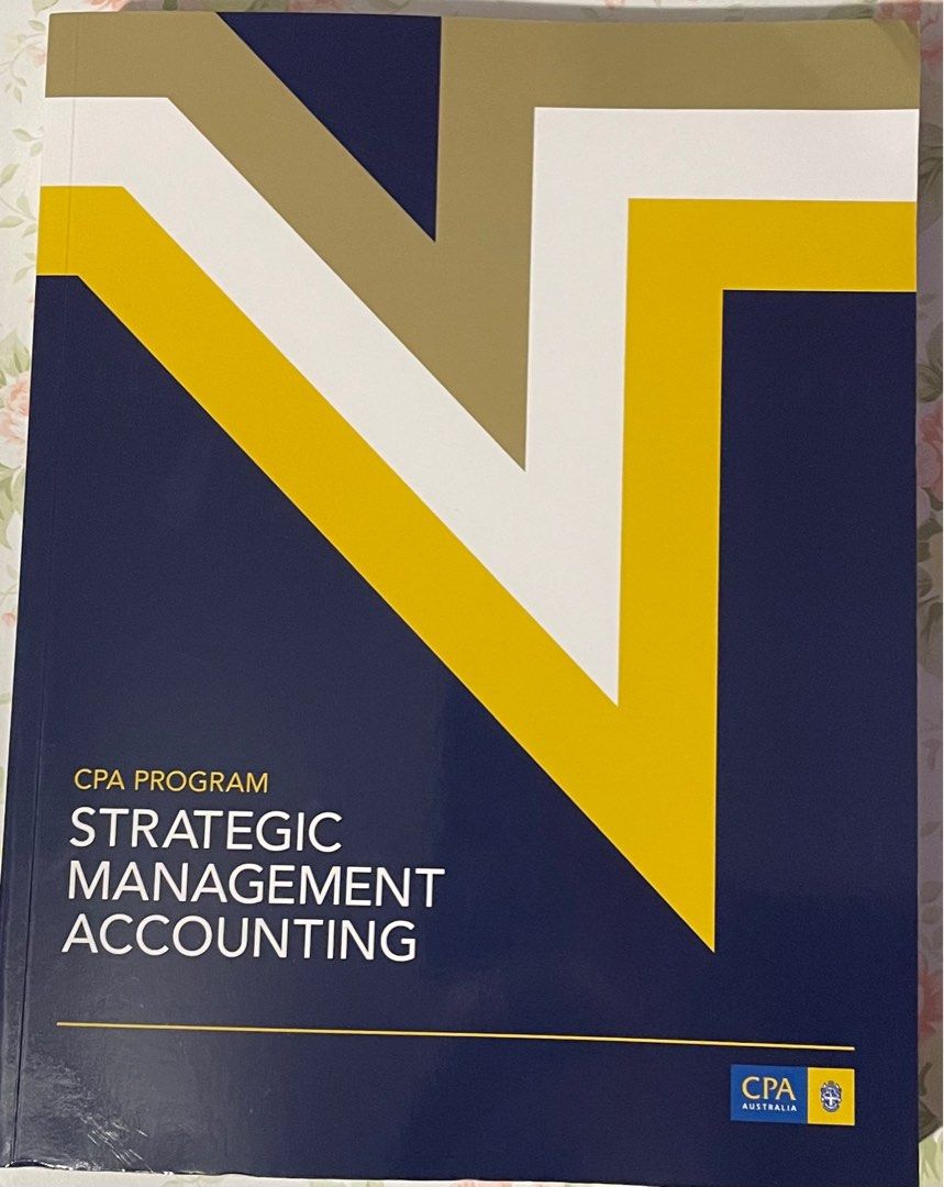 全新 CPA Australia - Strategic Management Accounting (3rd edition ...