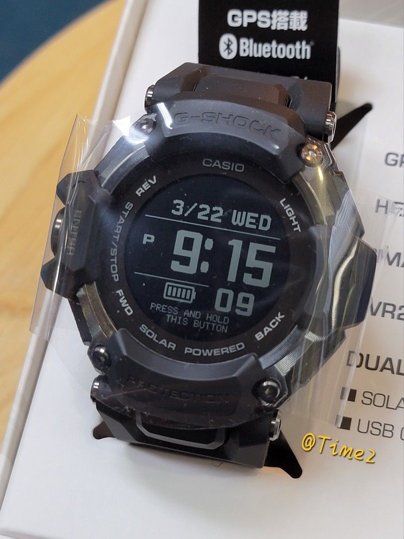 預訂 Gshock G-Squad GBD-H2000-1B GBDH2000-1B GBD-H2000 GBDH2000 藍芽 太陽能 bluetooth watch solar ...