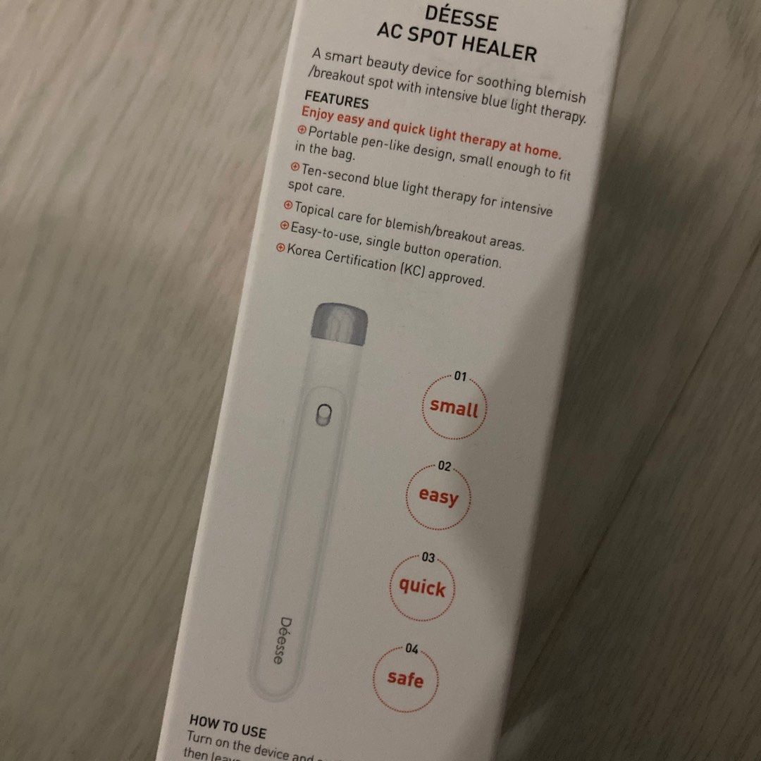 AC Spot Healer Device, Beauty & Personal Care, Face, Face Care on Carousell