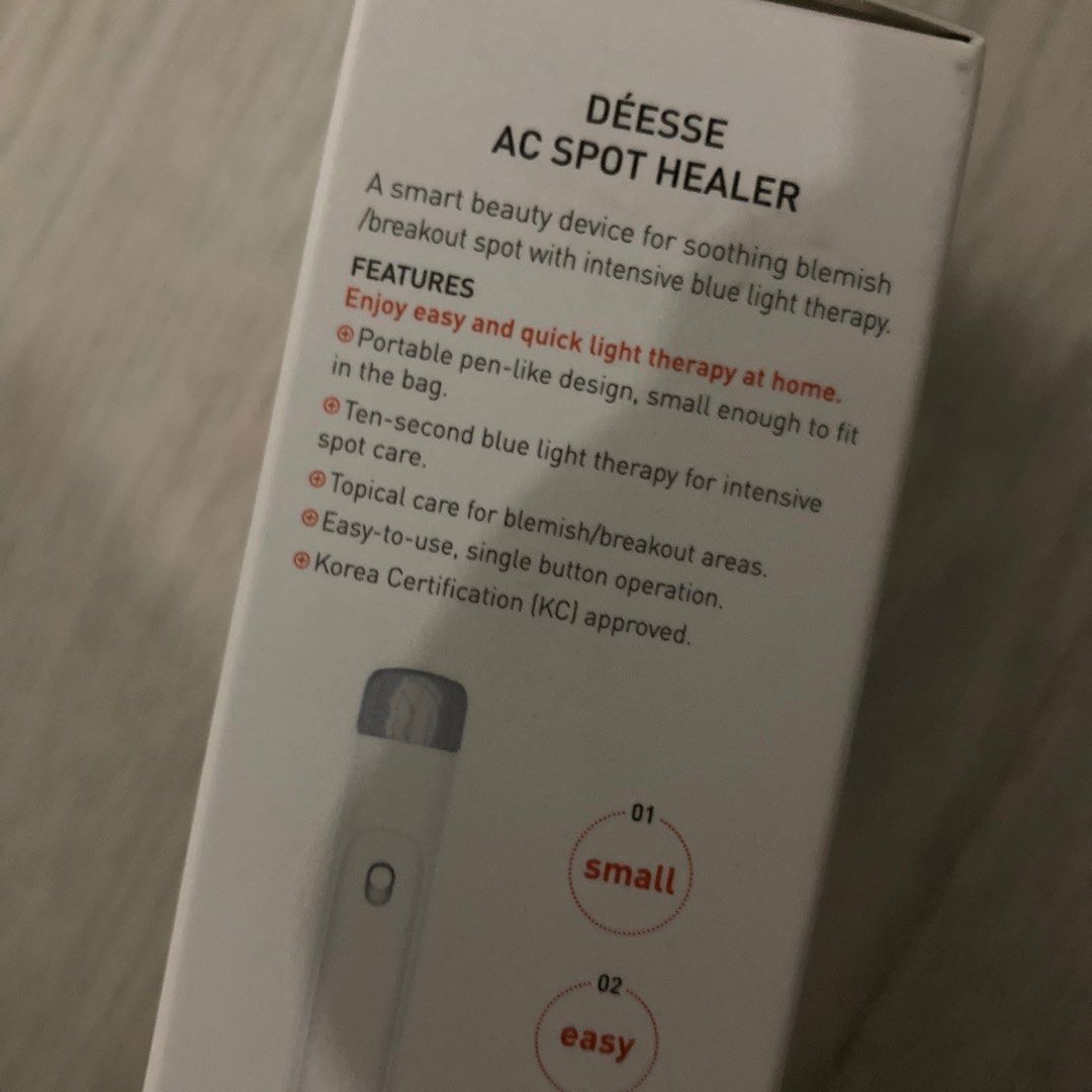 AC Spot Healer Device, Beauty & Personal Care, Face, Face Care on Carousell