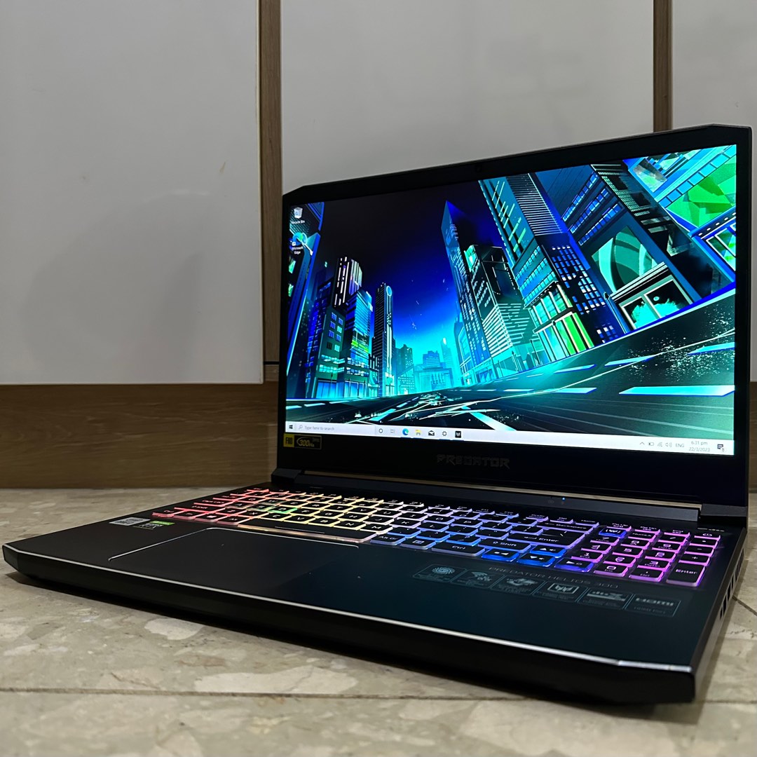 Acer Predator Helios 300|RTX 3070 8GB|8-Core i7 10870H|15.6 Inch 300Hz ...