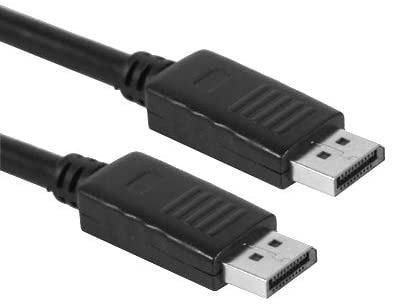 Adapter and Cables, DisplayPort to DisplayPort Cable, Length: 1.8m ...