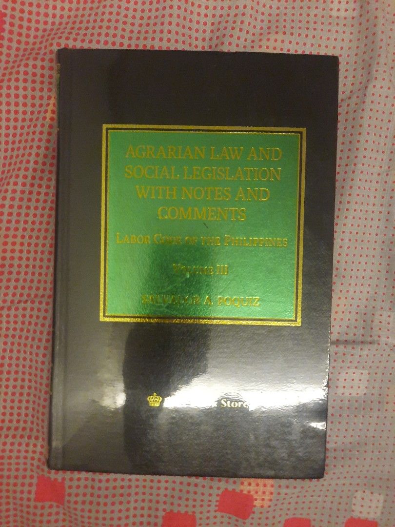 Agrarian law and social legislation , poquiz, Hobbies & Toys, Books ...