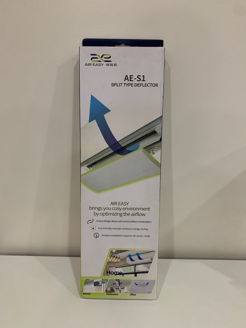 Air Easy Split Type Air Deflector, Furniture & Home Living, Home ...