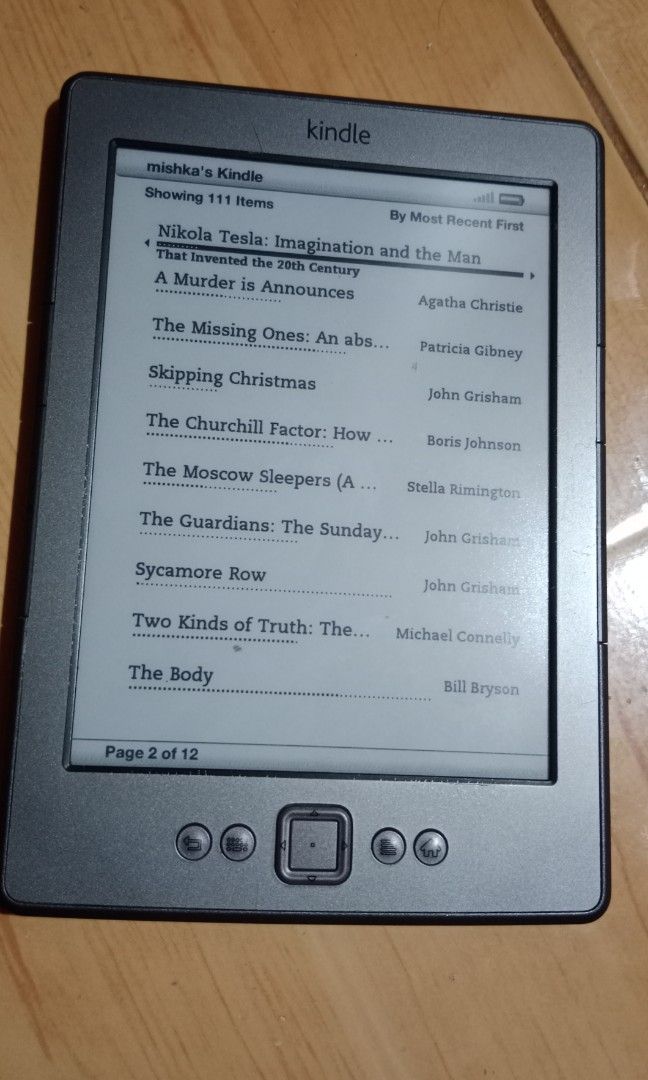 Amazon Kindle 4th gen e-book reader, Mobile Phones & Gadgets, E-Readers ...