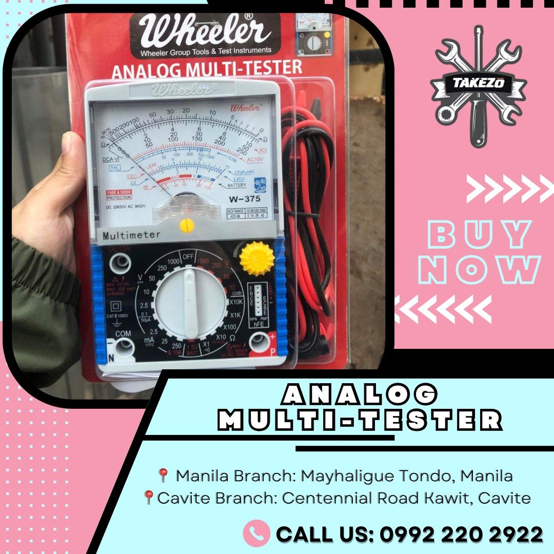ANALOG MULTI-TESTER on Carousell