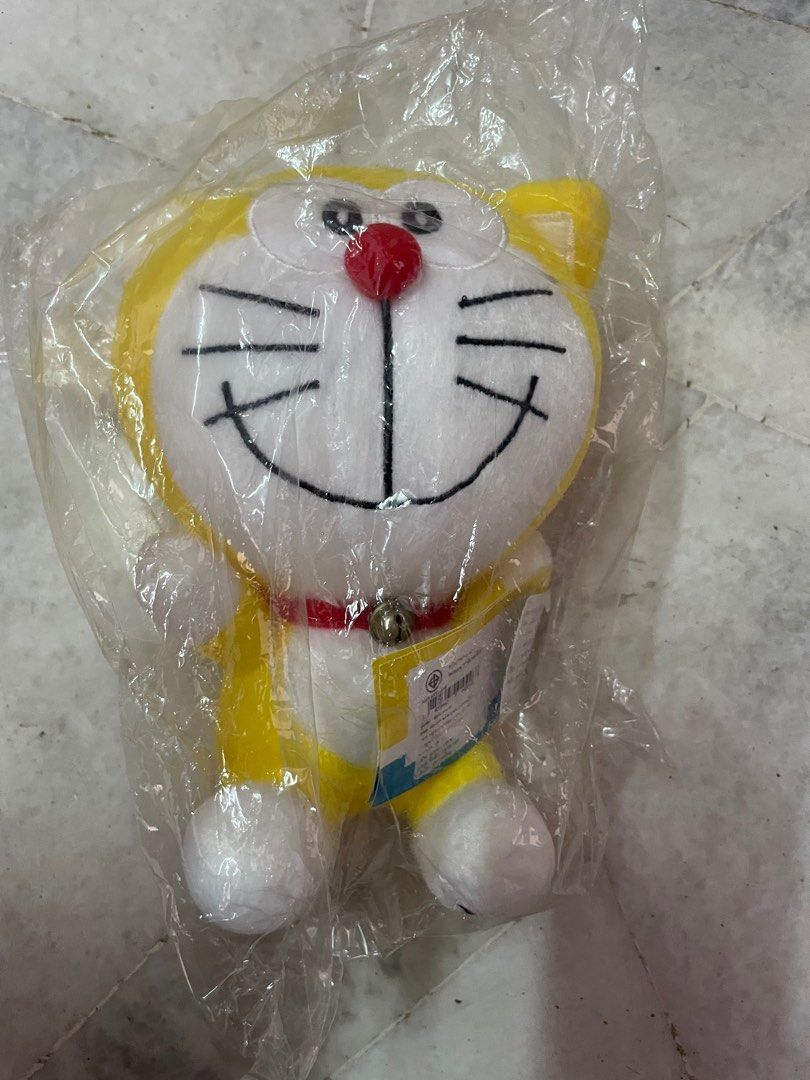 Anime Yellow Doraemon, Hobbies & Toys, Toys & Games on Carousell