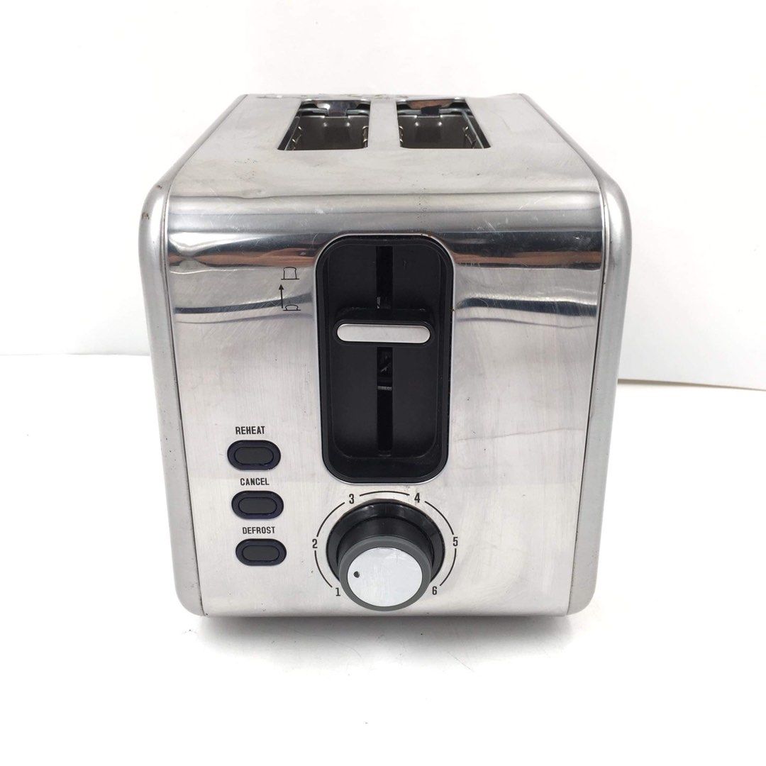 ANKO 2 Slice Stainless Steel Toaster on Carousell