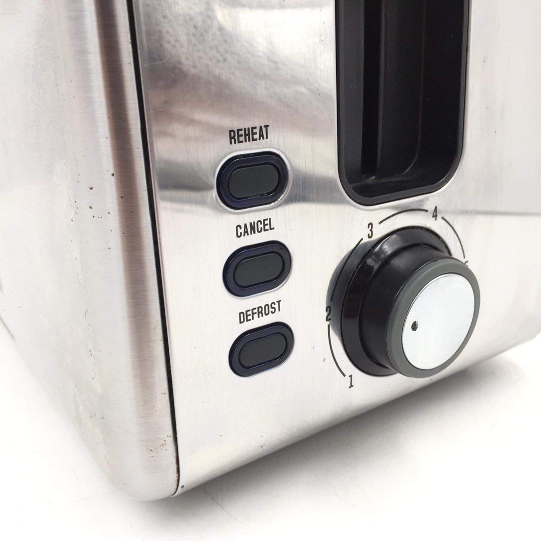 ANKO 2 Slice Stainless Steel Toaster on Carousell