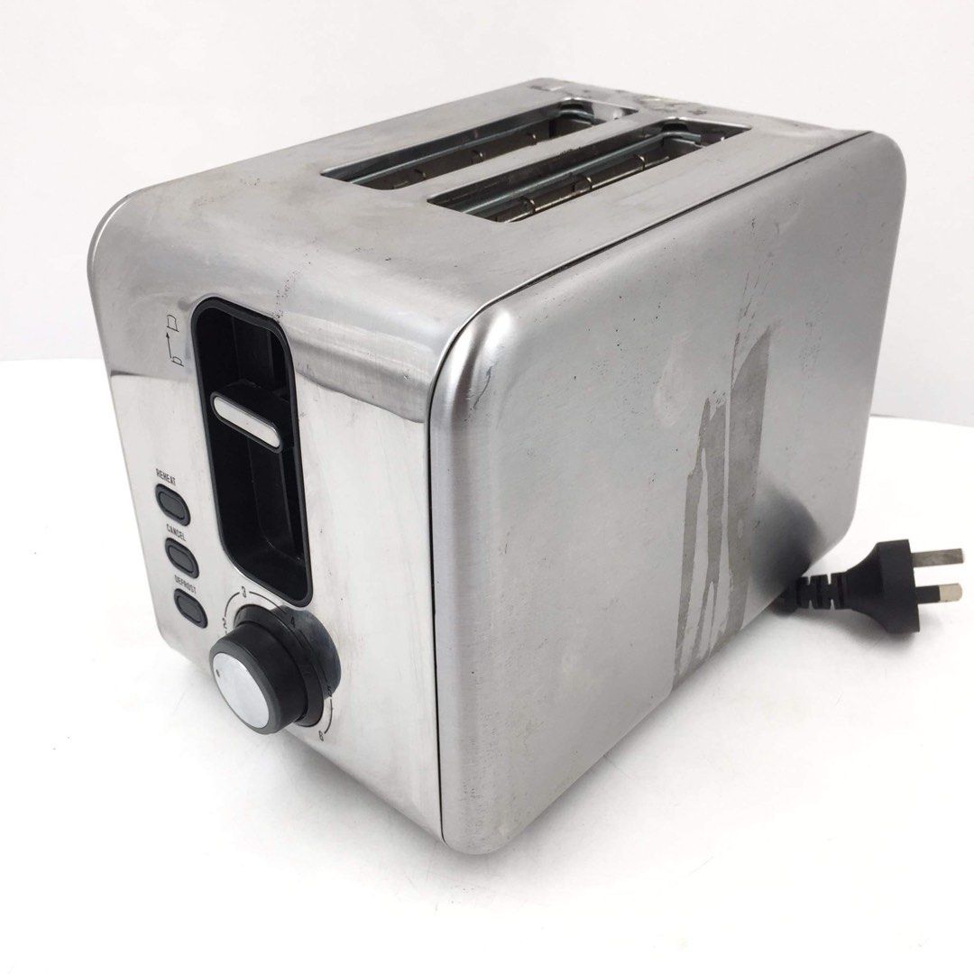 ANKO 2 Slice Stainless Steel Toaster on Carousell