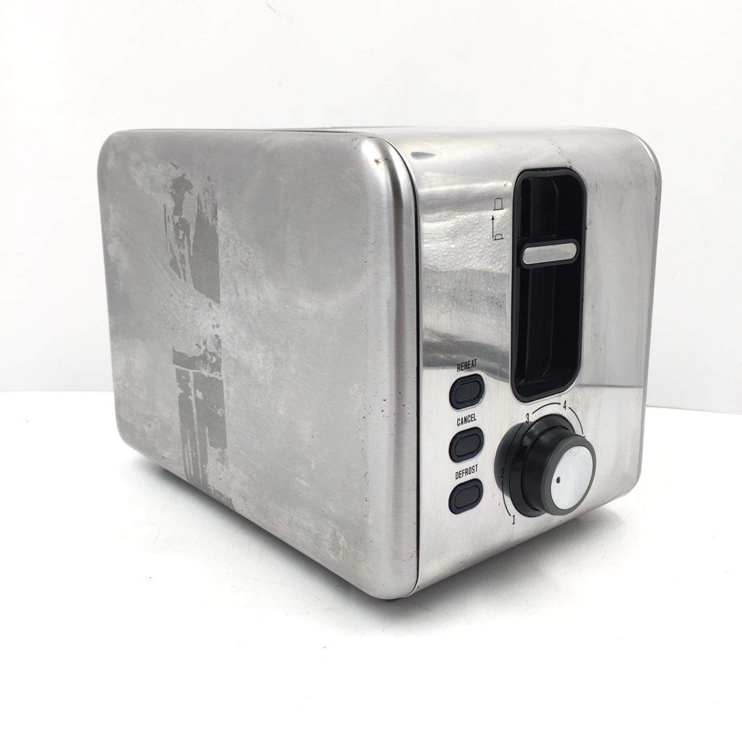 ANKO 2 Slice Stainless Steel Toaster on Carousell