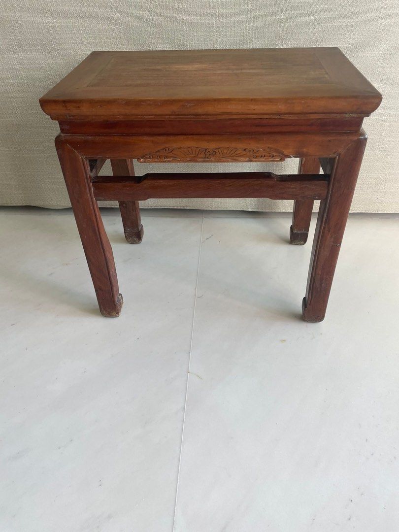 Antique Wood Side Table, Furniture & Home Living, Furniture, Tables ...