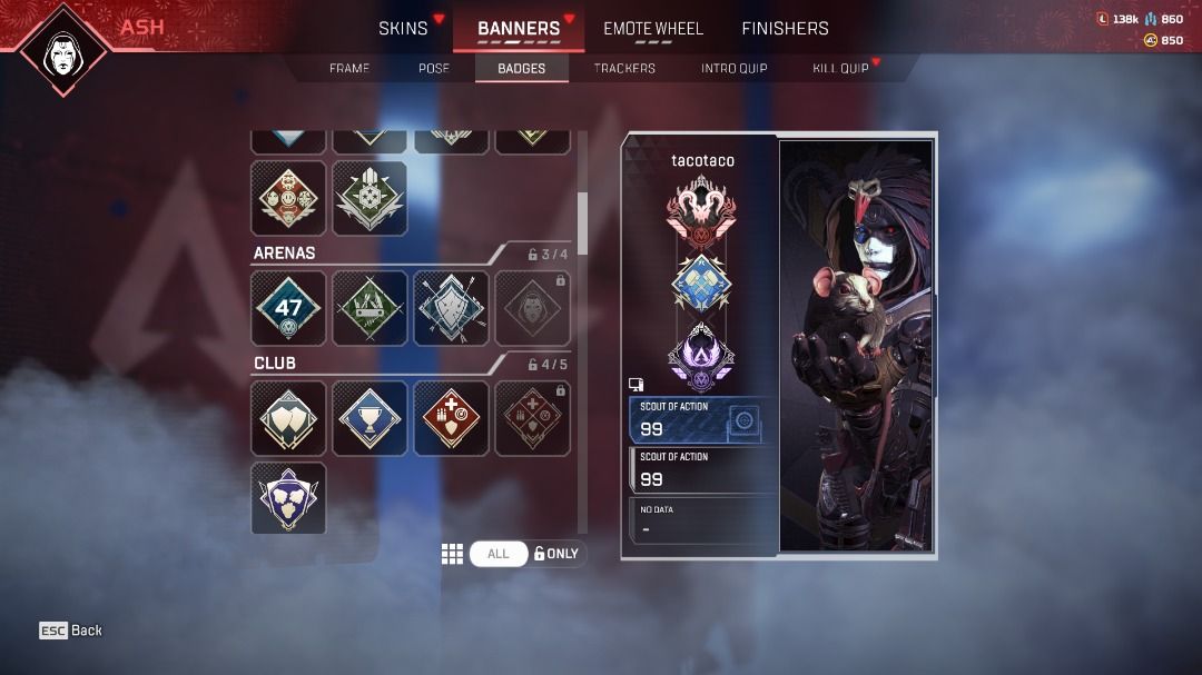 Apex Account S13 Arena Pred, Video Gaming, Video Games, Others on Carousell