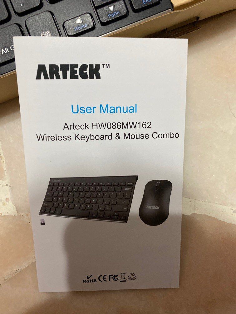 ARTECK WIRELESS KEYBOARD AND MOUSE, Computers & Tech, Parts ...