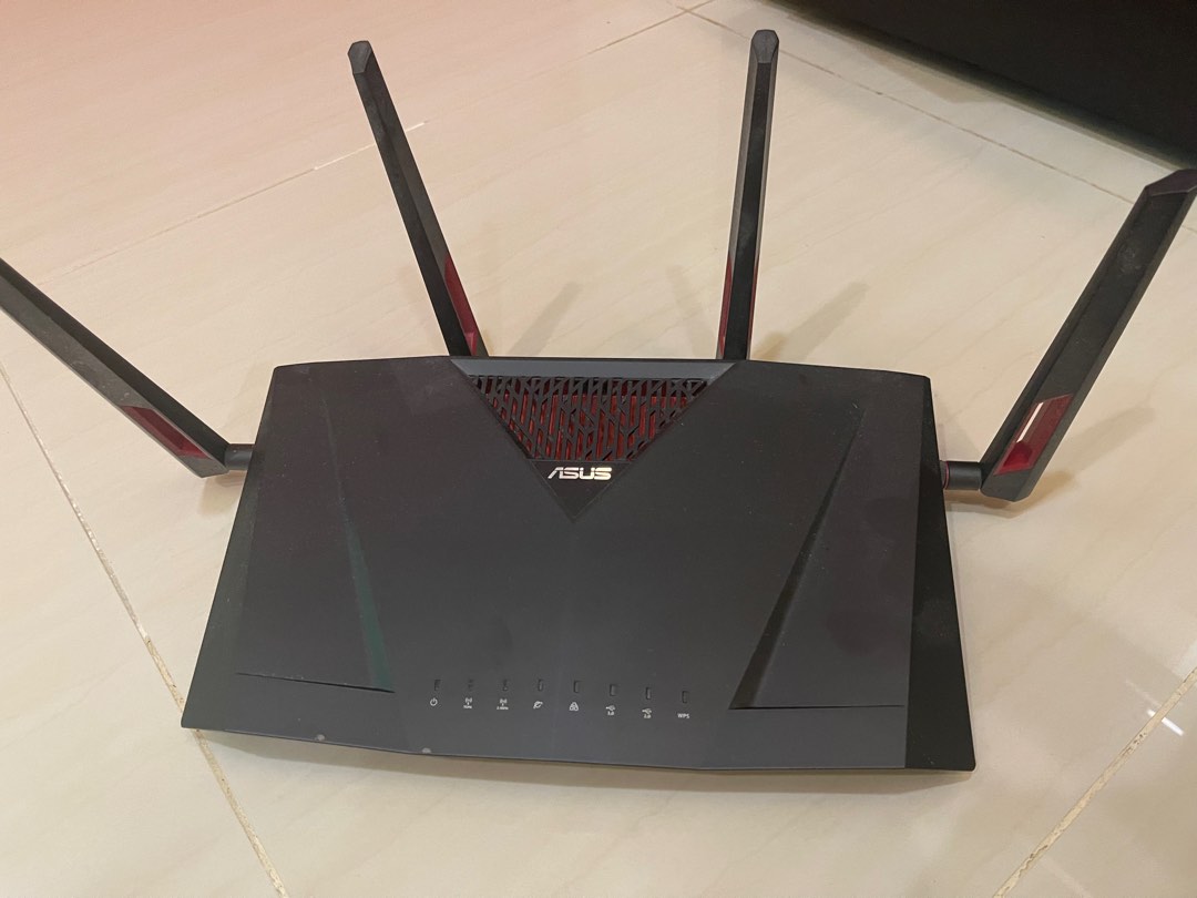 ASUS Gaming Router RT AC88U AC3100 Computers Tech Parts Accessories Networking On Carousell