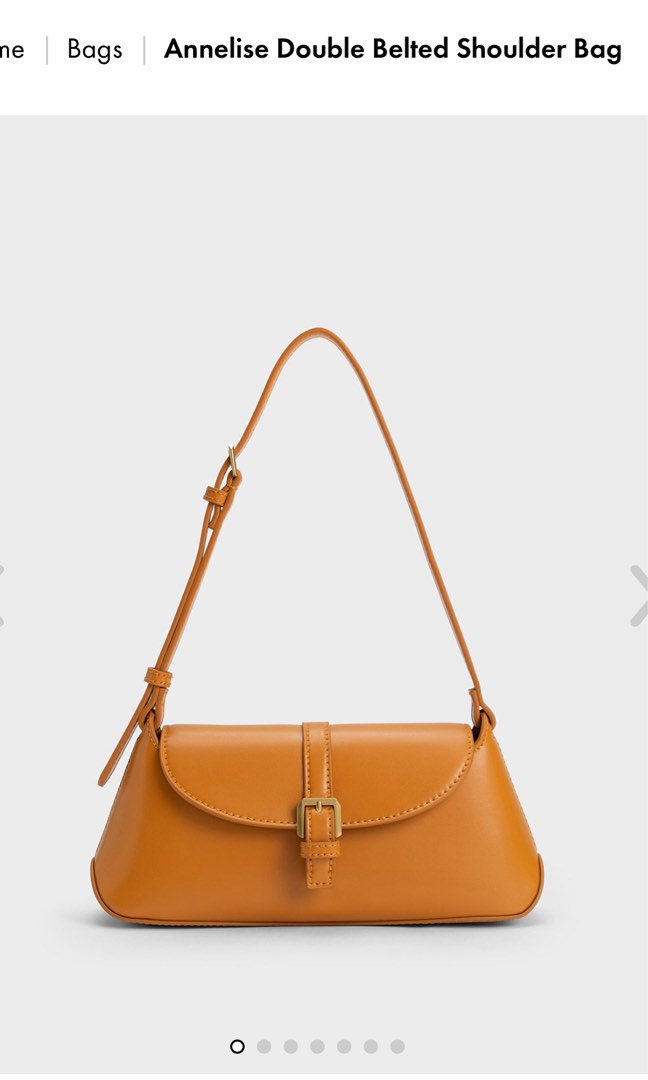 AUTHENTIC Brandnew Charles and Ket Annelise Bag in Orange, Luxury, Bags ...