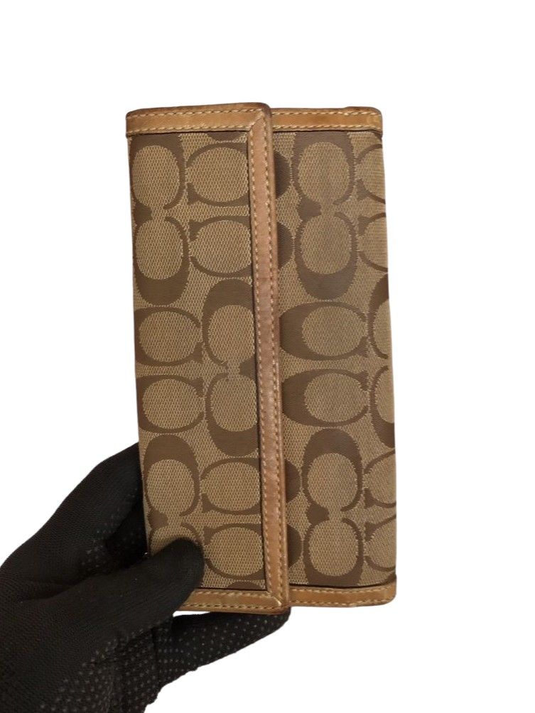 Authentic Coach Long Wallet, Women's Fashion, Bags & Wallets, Wallets ...