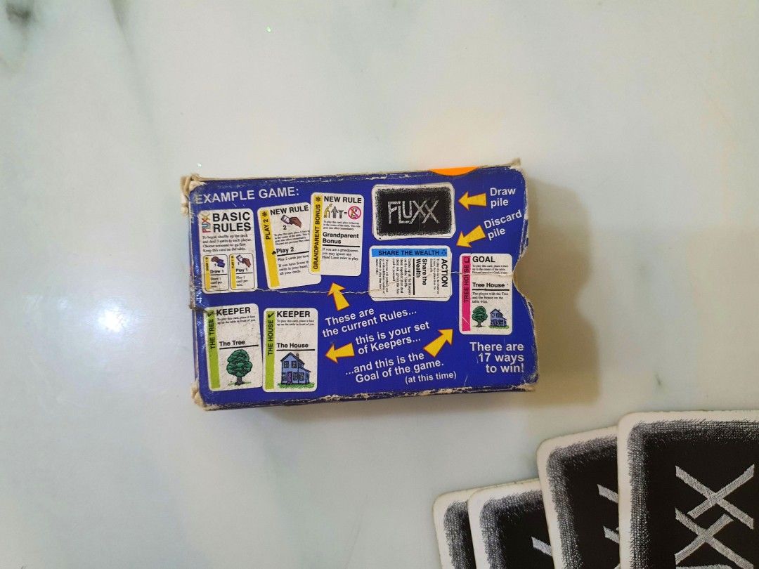 Authentic Fluxx Game for $5, Hobbies & Toys, Toys & Games on Carousell
