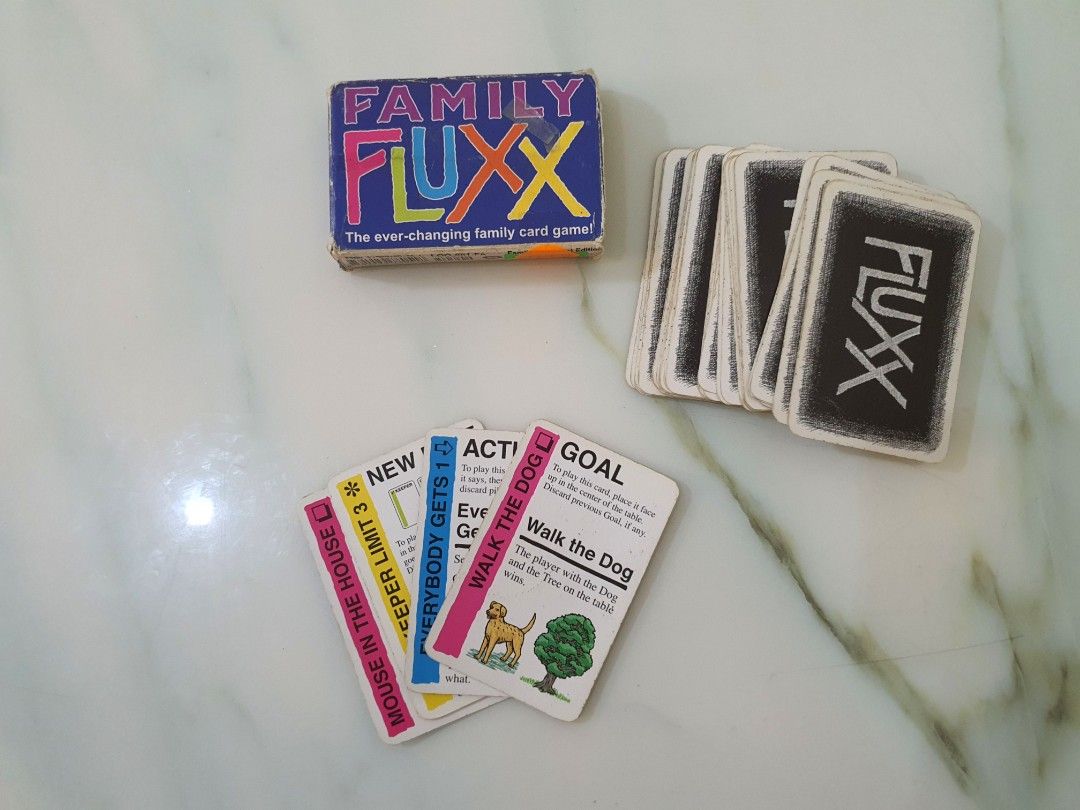 Authentic Fluxx Game for $5, Hobbies & Toys, Toys & Games on Carousell