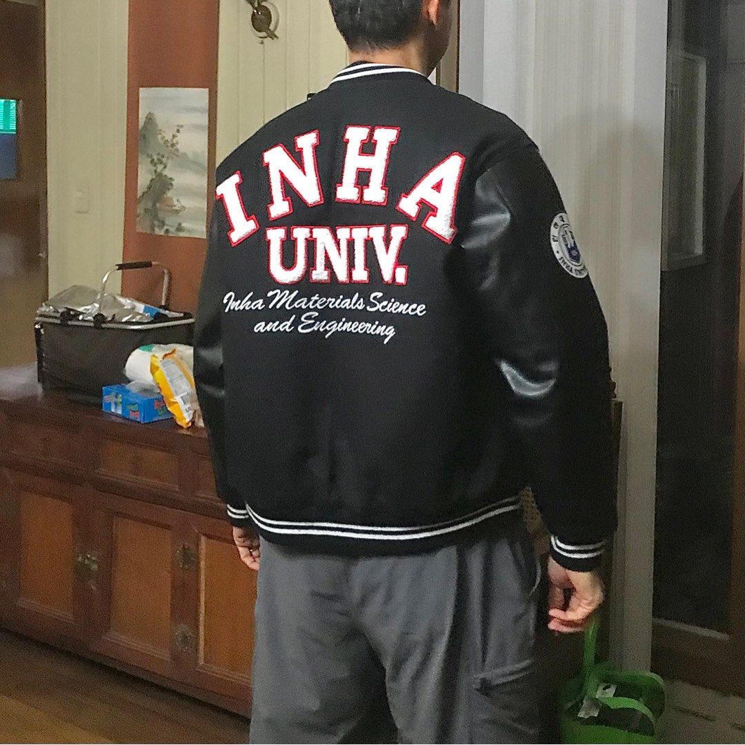 authentic varsity jacket from korea, Men's Fashion, Coats, Jackets and ...