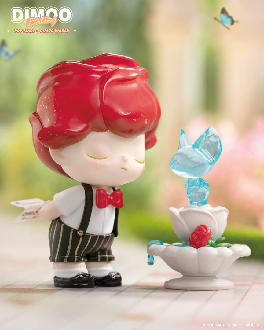 Authentic Popmart Pop Mart Dimoo Dating Series love fountain, Hobbies ...